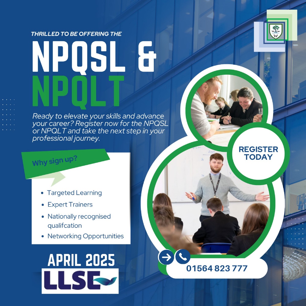 Woodrush High School - NPQSL & NPQLT Launch